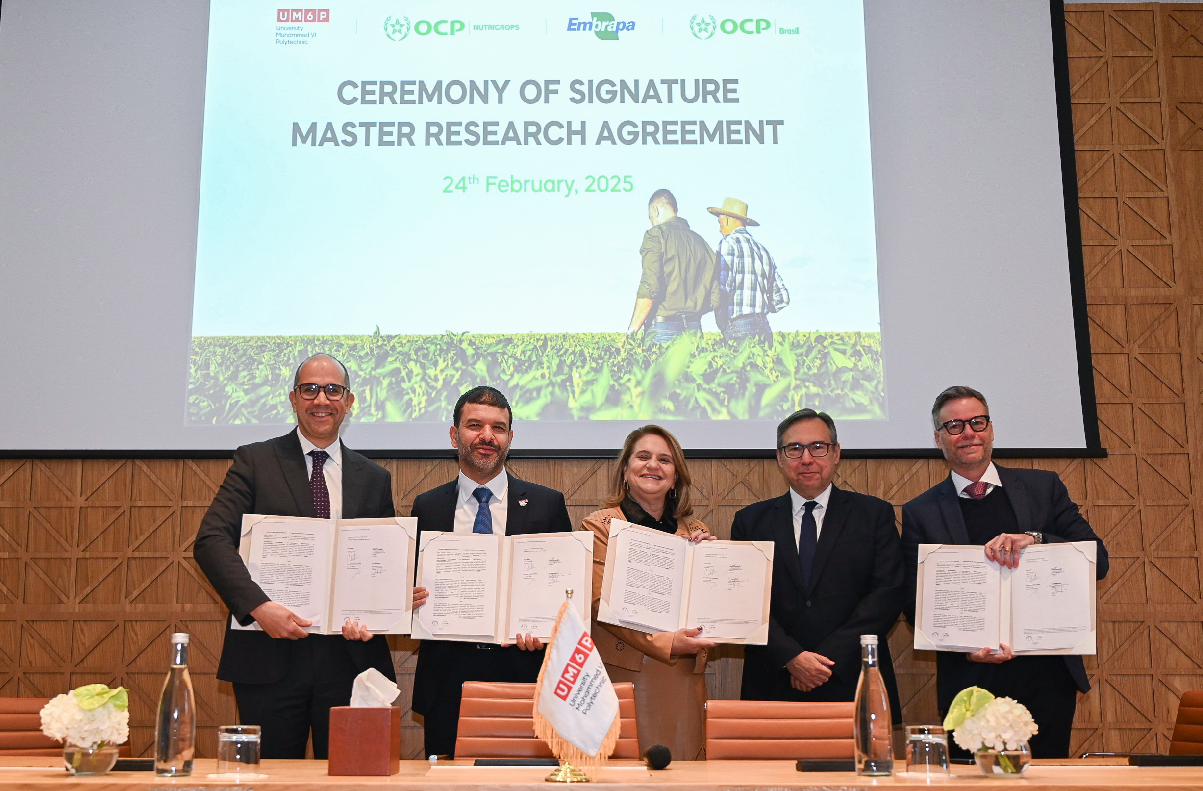 UM6P, OCP, and Embrapa Partner to Drive Sustainable Agricultural ...